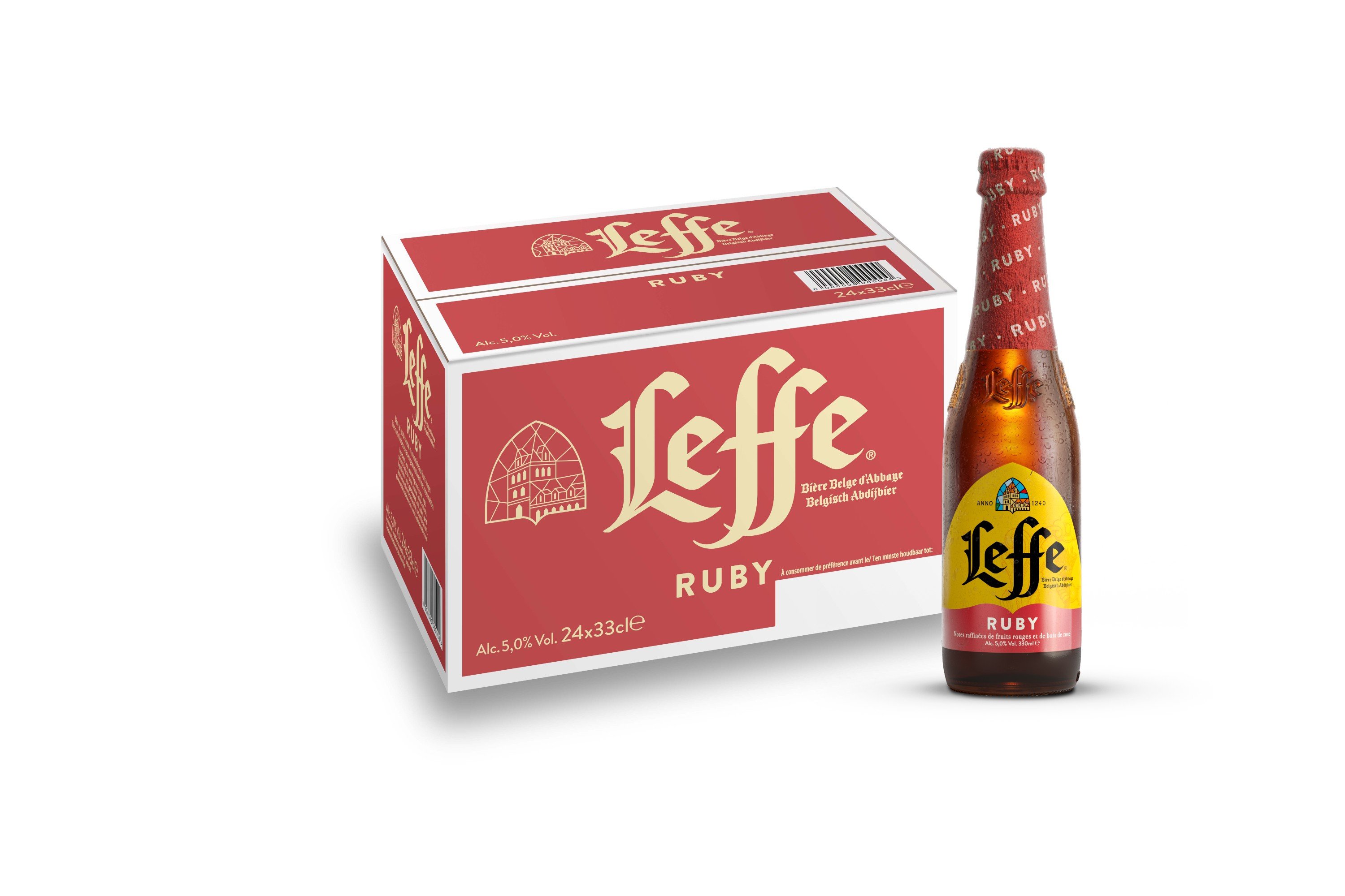Leffe Ruby 5% 24x33cl - DFDS Dutyfree